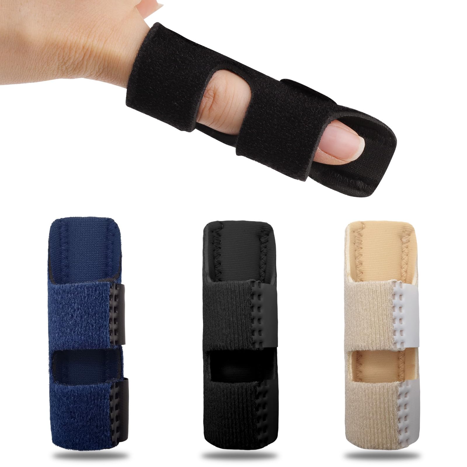 Mua 3 Pcs Finger Splints Adjustable Trigger Finger Splint Finger Brace ...