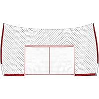 Blue Sports Hockey Backstop Net - Indoor & Outdoor Protective Hockey ...