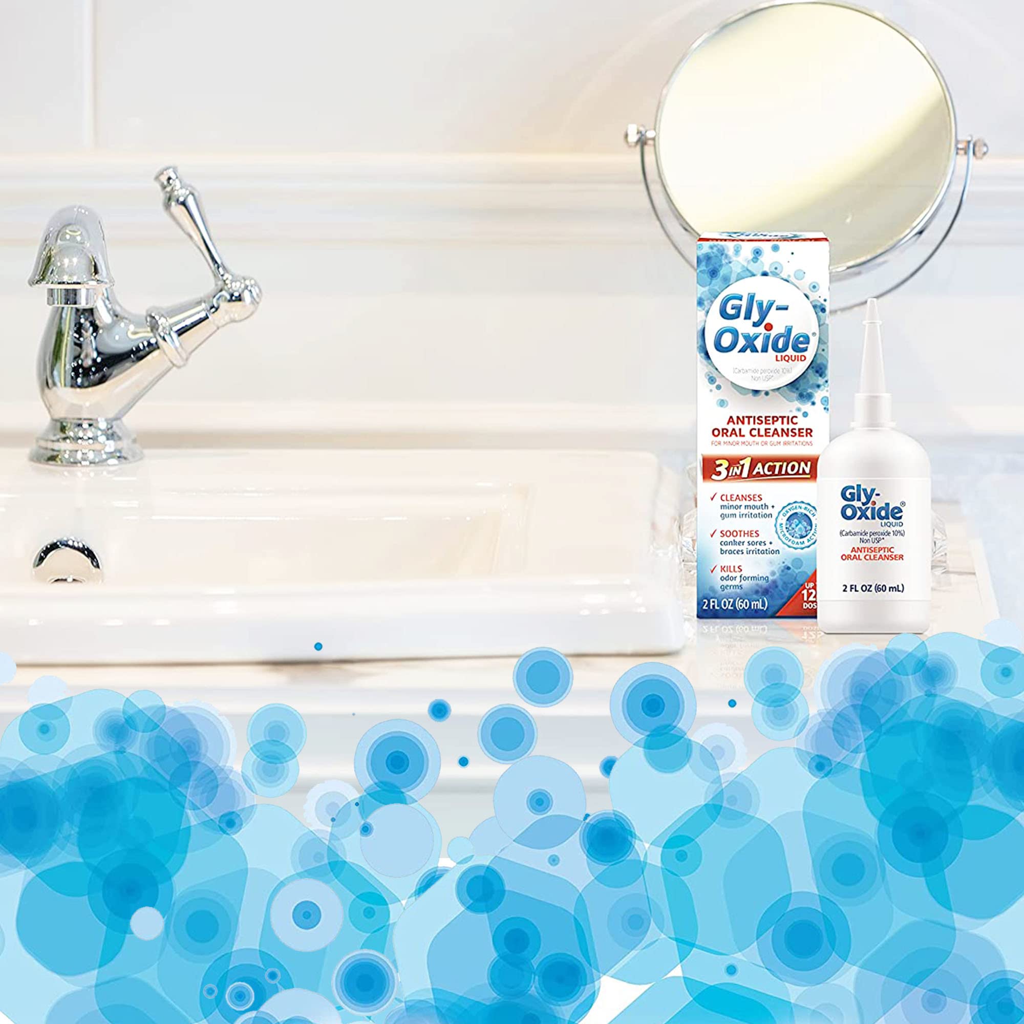 Mua Gly-Oxide Alcohol-Free Antiseptic Mouth Sore Rinse, 0.5 oz trên ...