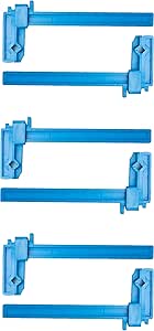 Amazon.com: Excel Blades 3 Inch Plastic Bar Adjustable Clamps for ...