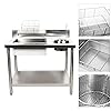Fried Chicken Breading Table, Commercial Food Prep Breader Station ...