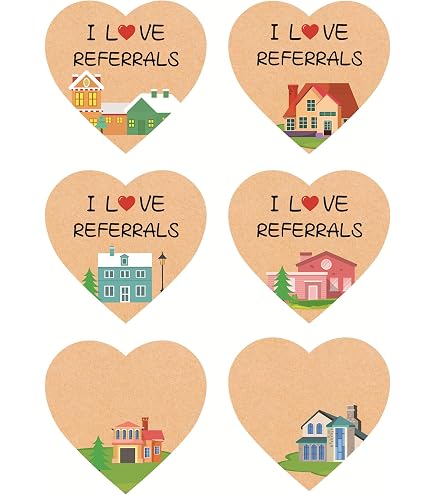 I Love Referrals Stickers Sticker.com