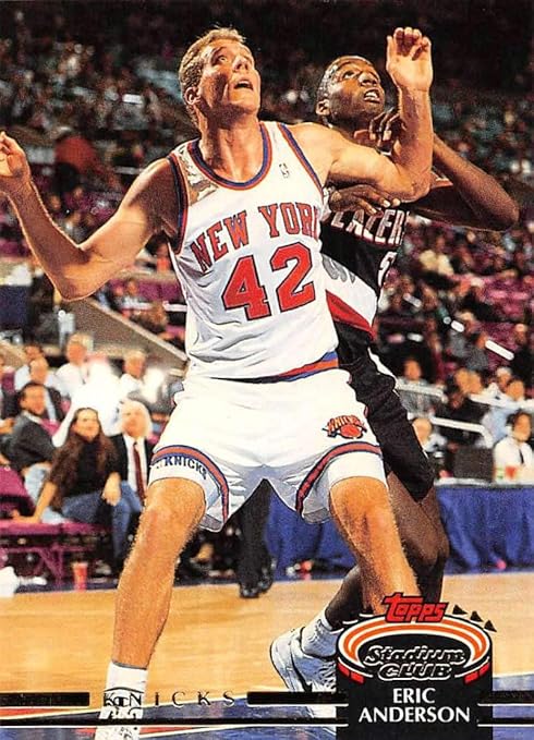 Amazon.com: 1992-93 Stadium Club Basketball #286 Eric Anderson RC ...