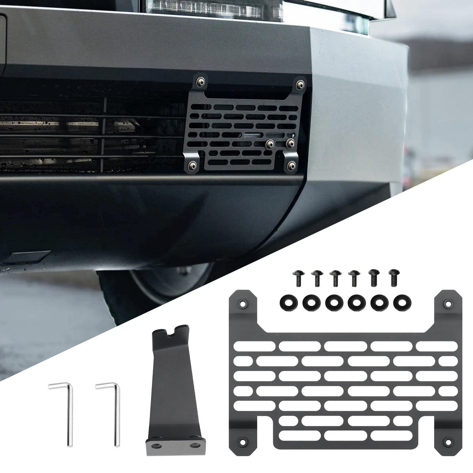 Klutchtech Cybertruck License Plate Holder 2024+, Front License Plate ...