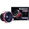 Amazon.com: Orion HCCA122 12" 2 Ohms Series HCCA Subwoofer Dual VC RMS Power Watts 2500 Black ...