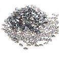 500 Pcs Horse Eye Shape Rhinestones, Crystal Acrylic Flatback ...