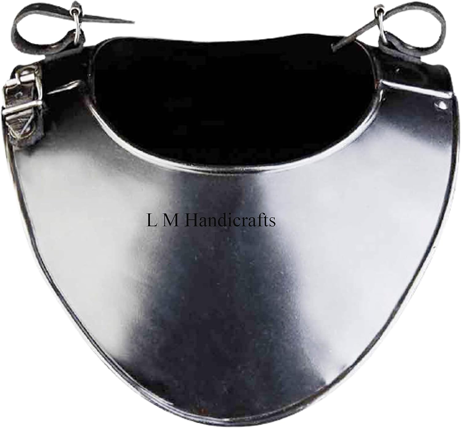 L M Handicrafts Medieval Gorget Neck 16th century gorget Armor Plate 18 ...