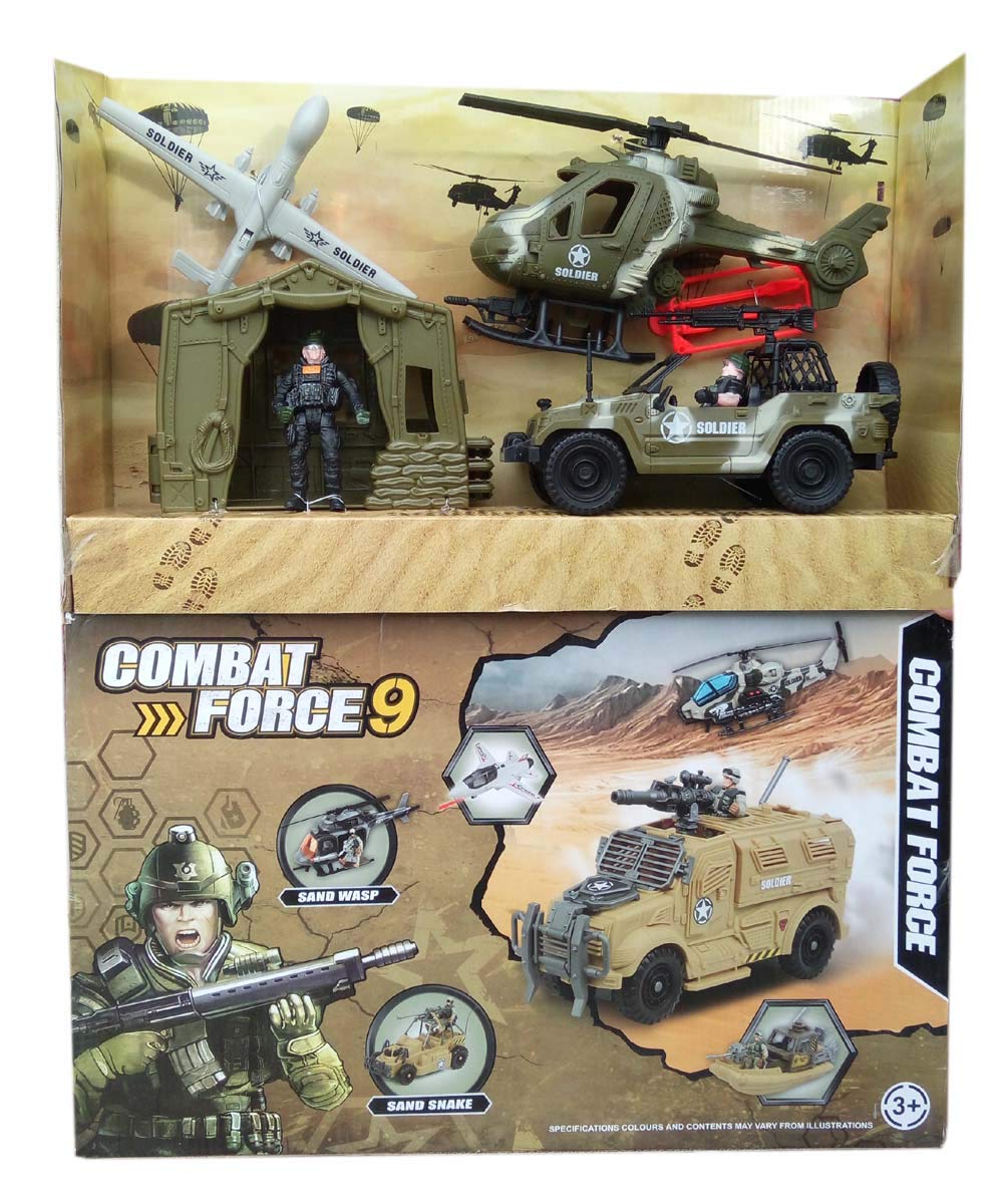 Halo Nation Operation Storm Wind Combat Force 9 Army Vehicle | Desertcart INDIA