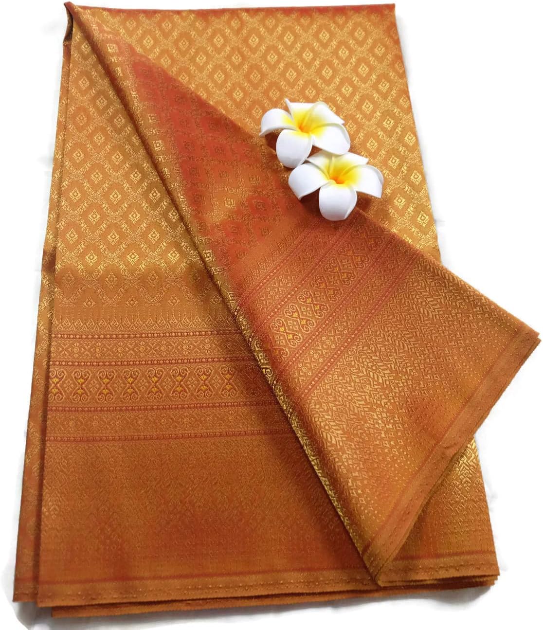 Amazon.com: Synthetic Silk Fabric for Thai Tradition Dancing Clothing ...