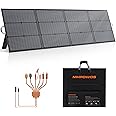 Amazon.com : Portable Solar Panel 220W 40V Monocrystalline Foldable ...