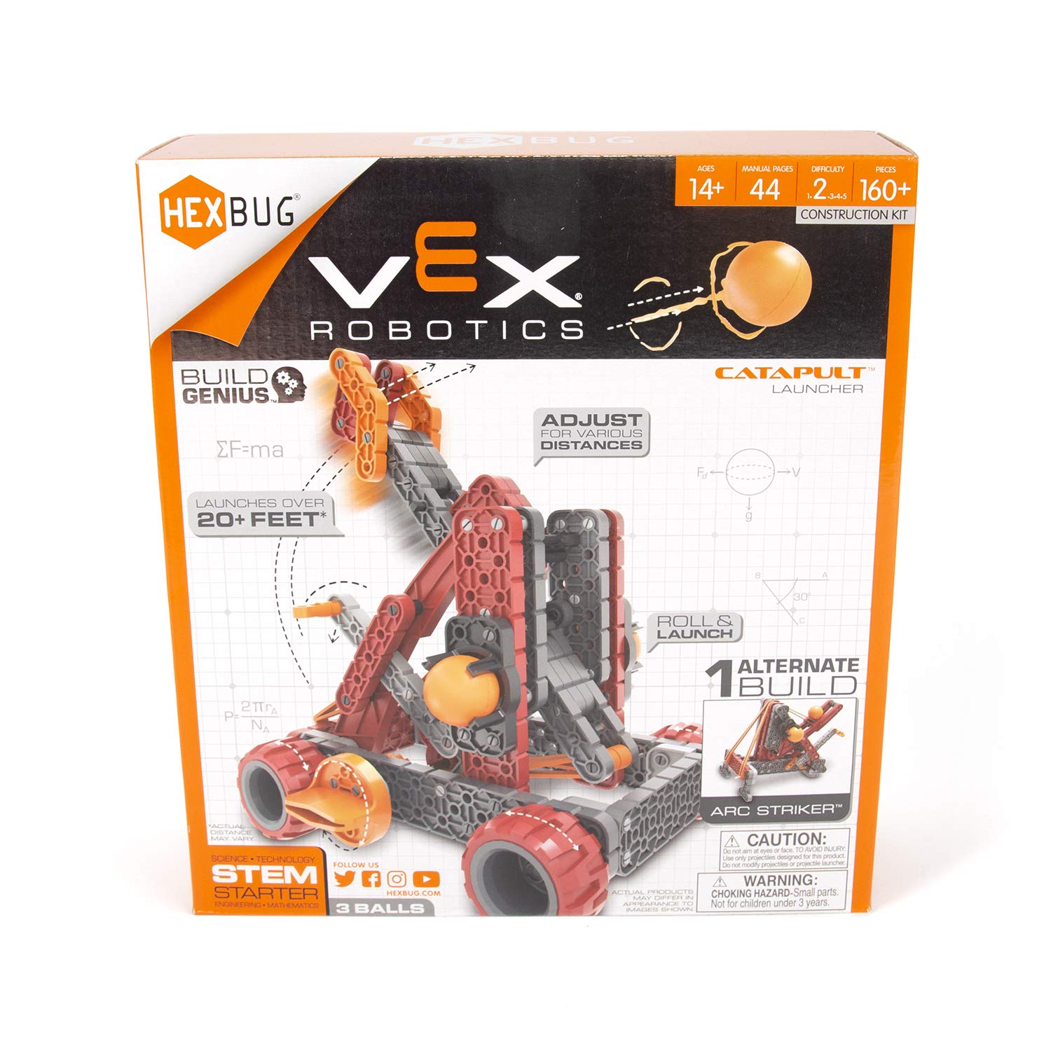 Mua HEXBUG VEX Robotics Catapult Kit 2.0, STEM Learning, Toys for Kids ...