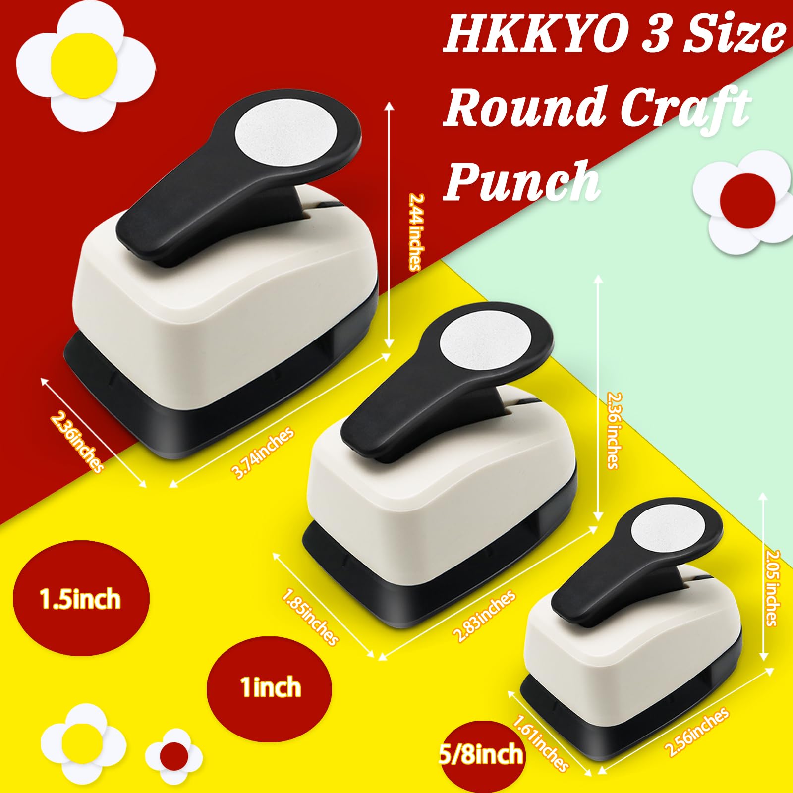 Mua Circle Hole Punch, Circle Punches for Paper Crafts, Circles Puncher ...