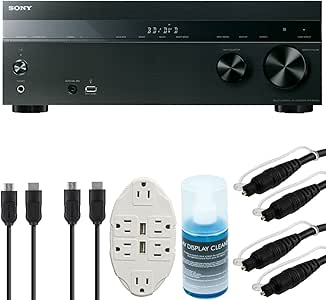 Amazon.com: Sony STR-DH550 5.2 Channel 725 Watt 4K AV Receiver Plus ...