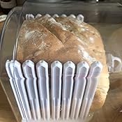 KitchenCraft Stay Fresh Expanding Bread Keeper - Bread Bin with Bread ...