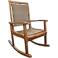 Amazon.com : Leigh Country Sequoia Wicker Patio Rocker Rocking Chair ...