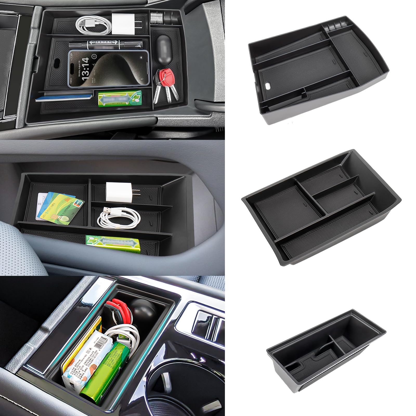 Neepiar Center Console Organizer Compatible with 2024 2025 VW ...