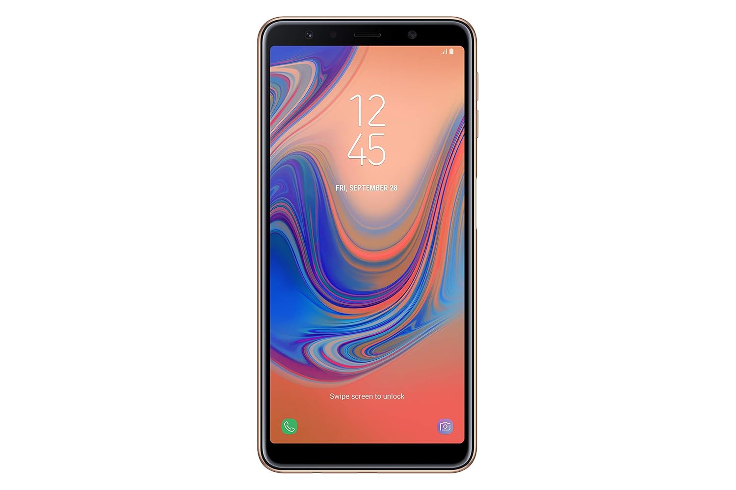 Samsung Galaxy A7 64GB Single SIM UK Version - Gold: Amazon.co.uk ...