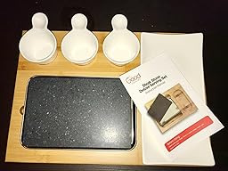 Amazon.com: Cooking Stone- Lava Hot Stone Cooking Platter and Cold Lava ...