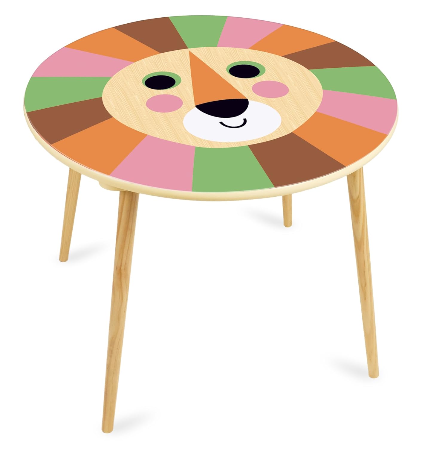 Vilac Vilac7745 Lion Table, Multi-Color: Amazon.co.uk: Toys & Games
