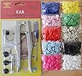 15-Color KAM Snaps Storage Container 150 Sets Size 20 T5 Plastic ...