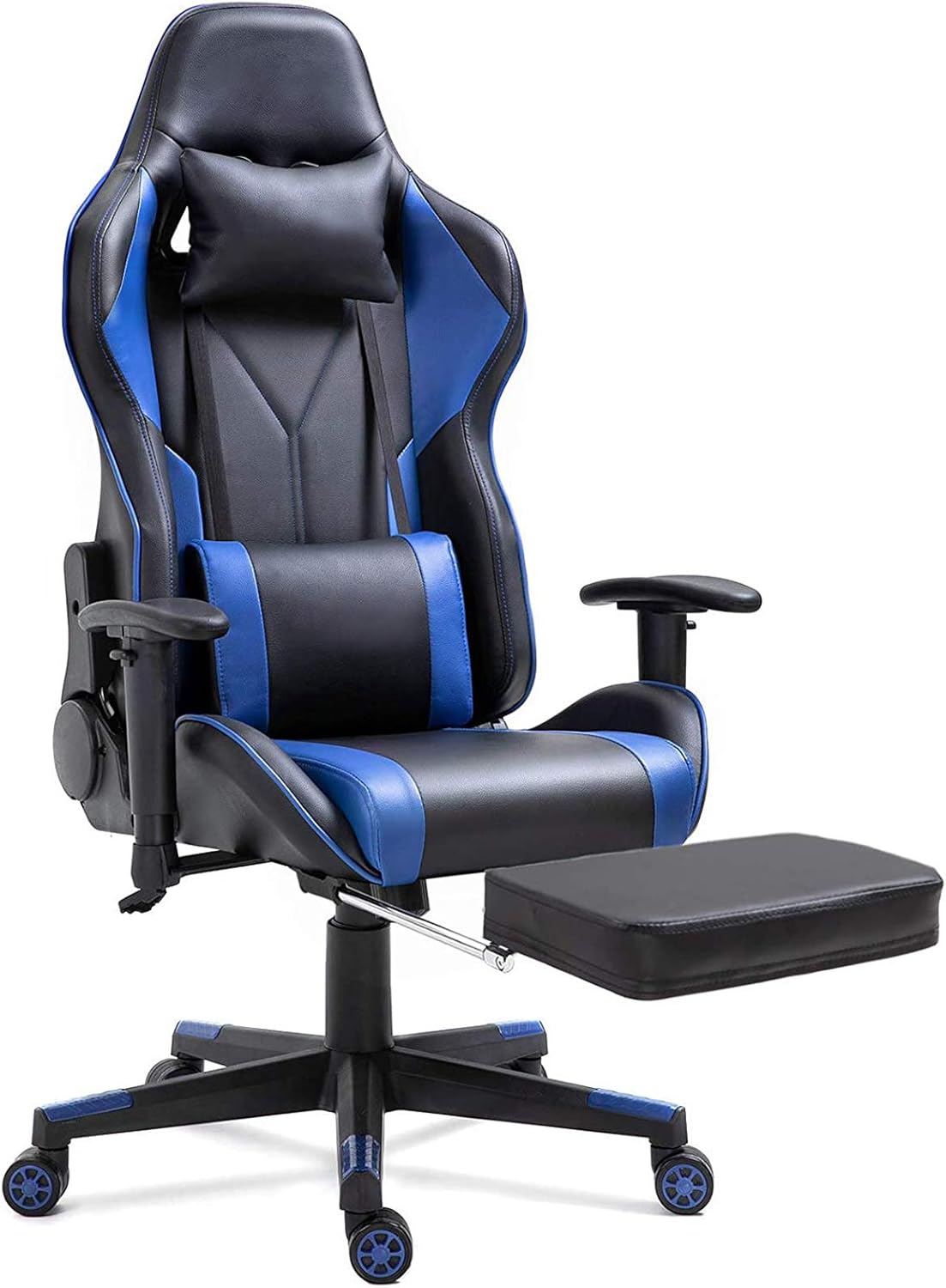 Dripex Gaming Chair Ergonomic Office Chair Adjustable Swivel Leather ...