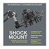 Knox Gear Blue Yeti Shock Mount - Black in Saudi Arabia | Whizz Mounts