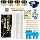 Amazon.com: Kintsugi Repair Kit, Food Safe Gold & Silver Kintsugi Kit ...