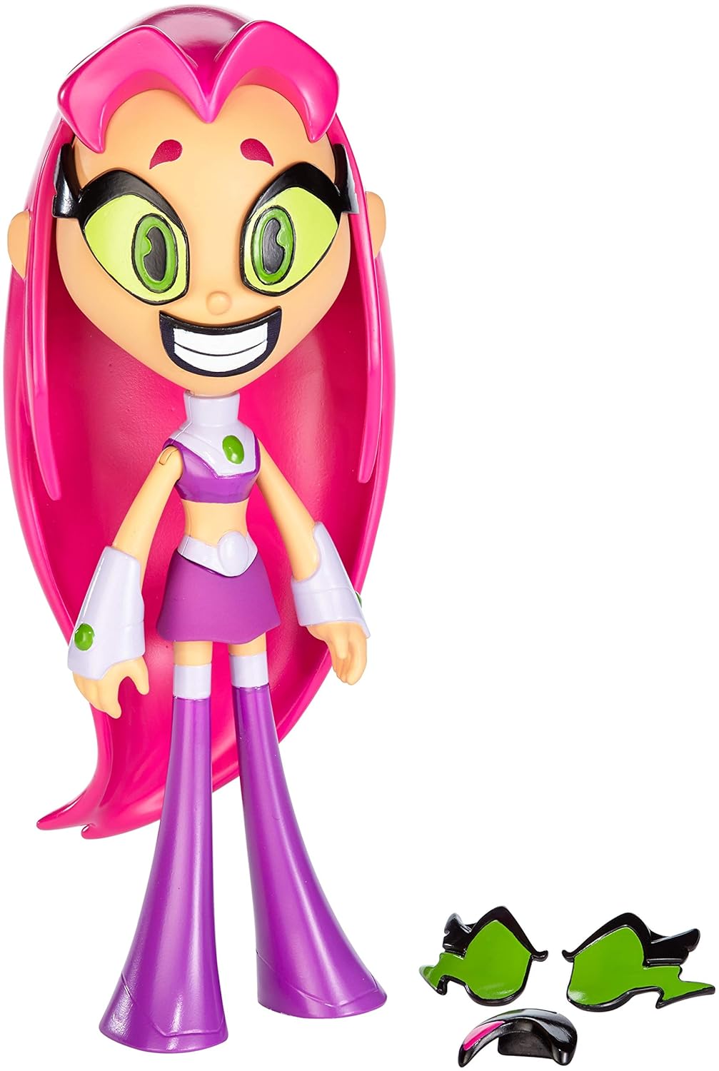 Action Figures Teen Titans Go Face-swappers Starfire Figure Mattel ...