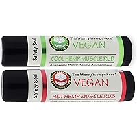Amazon.com: Merry Hempsters Muscle Rub, 0.6 Ounce, Made in The USA ...