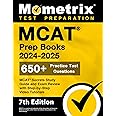MCAT Prep Books 2024-2025 - 650+ Practice Test Questions, MCAT Secrets ...