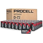 Amazon.com: PROCELL Intense AA High-Performance Alkaline Batteries (144 ...