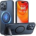 Amazon.com: TORRAS Strong Magnetic & Seamless Stand for iPhone 16 Pro Case, [18N Mighty Magnetic ...