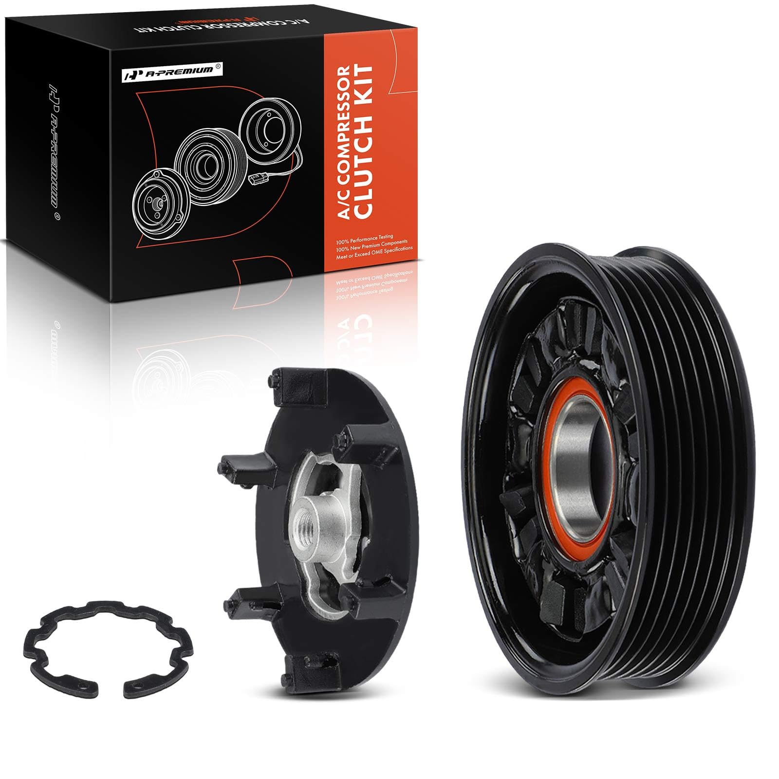 A-Premium Air Conditioner AC Compressor Clutch Kit Compatible with BMW ...
