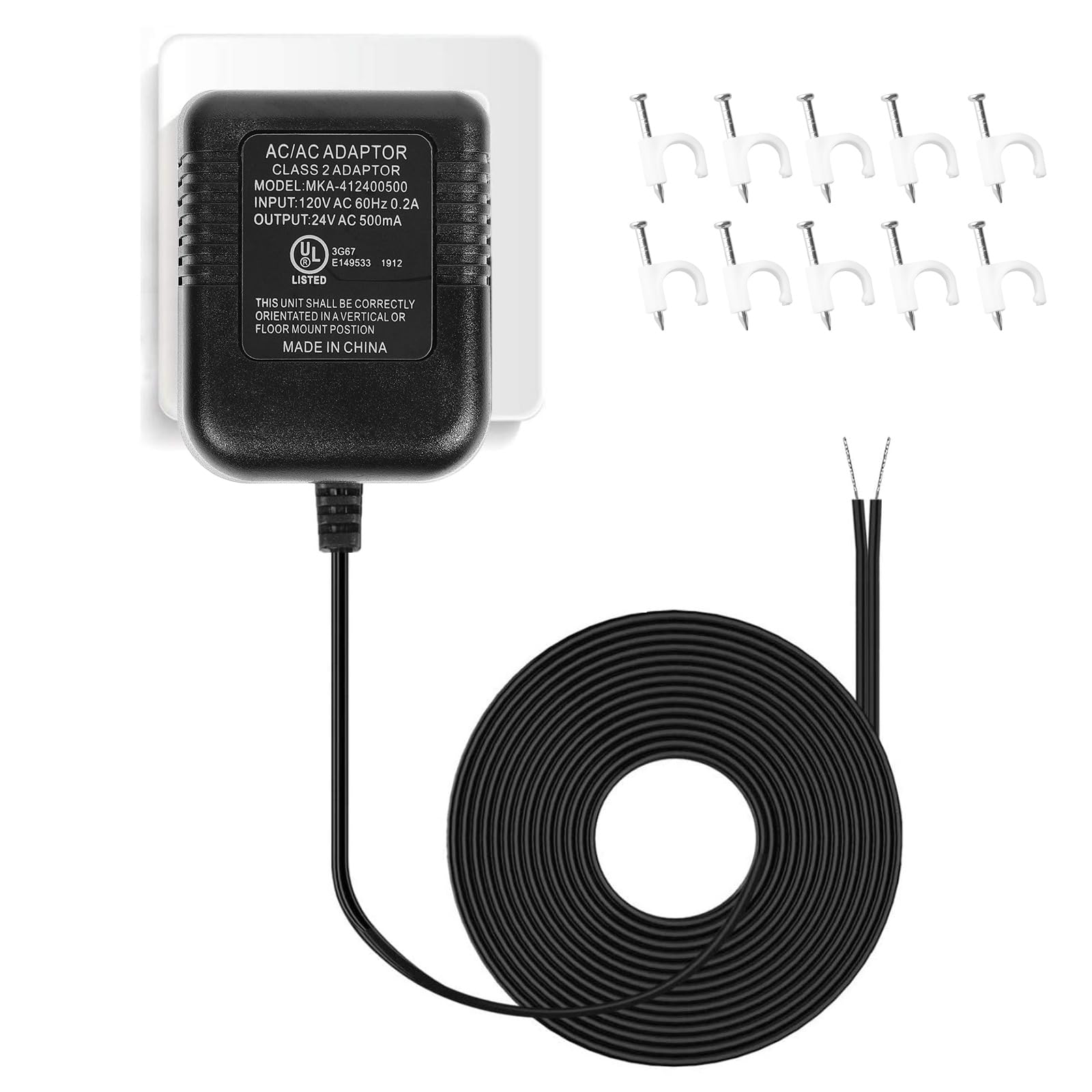 Mua AC 24V 500mA Doorbell Transformer, Ring Power Adapter Wired Door ...