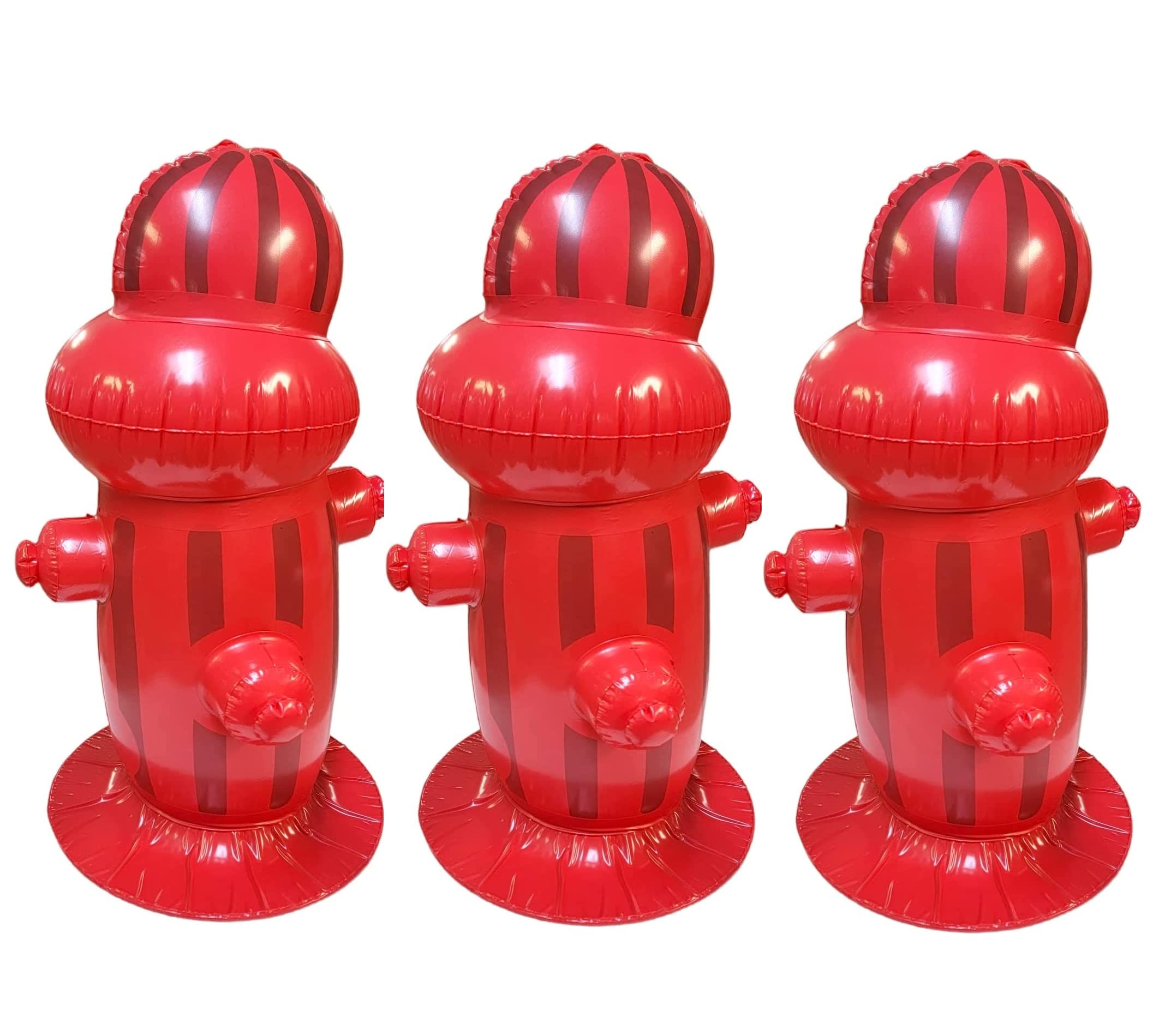 Inflatable Red Fire Hydrant. (About 20") Vinil. Firefighters Retirement ...
