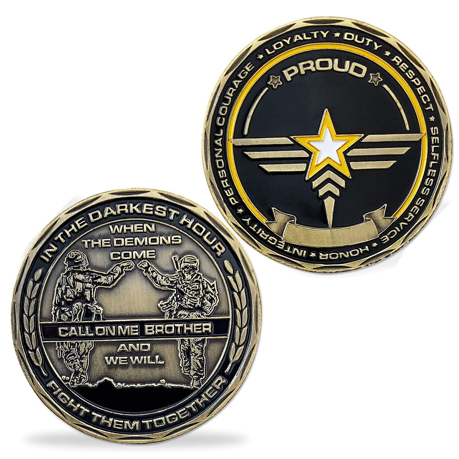 Mua US Army Challenge Coin Brofist Soldier Military Coin Veteran Gift ...