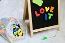 Amazon.com: GINMIC Magnetic Letters and Numbers with Easel for Kids ...