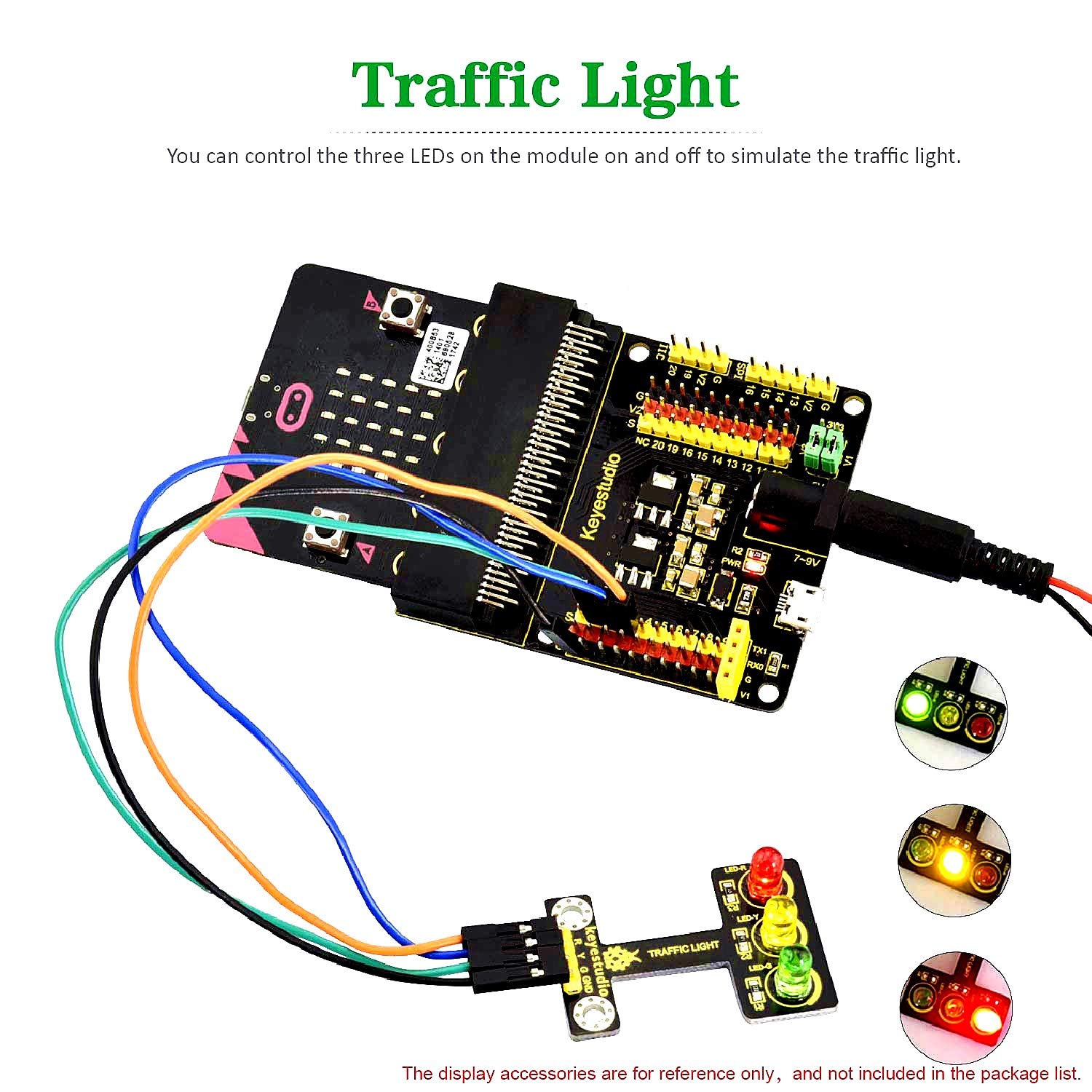 Mua KEYESTUDIO Microbit Sensor Breakout Board V2 I2C SPI Micro USB for ...