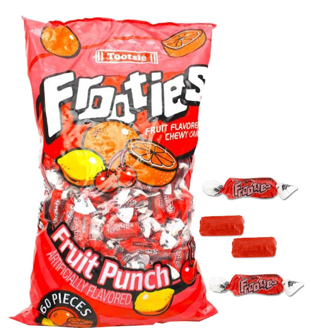 Frooties Fruit Punch Chewy Candy - 2.42 LB Bulk Bag for sale | Las ...
