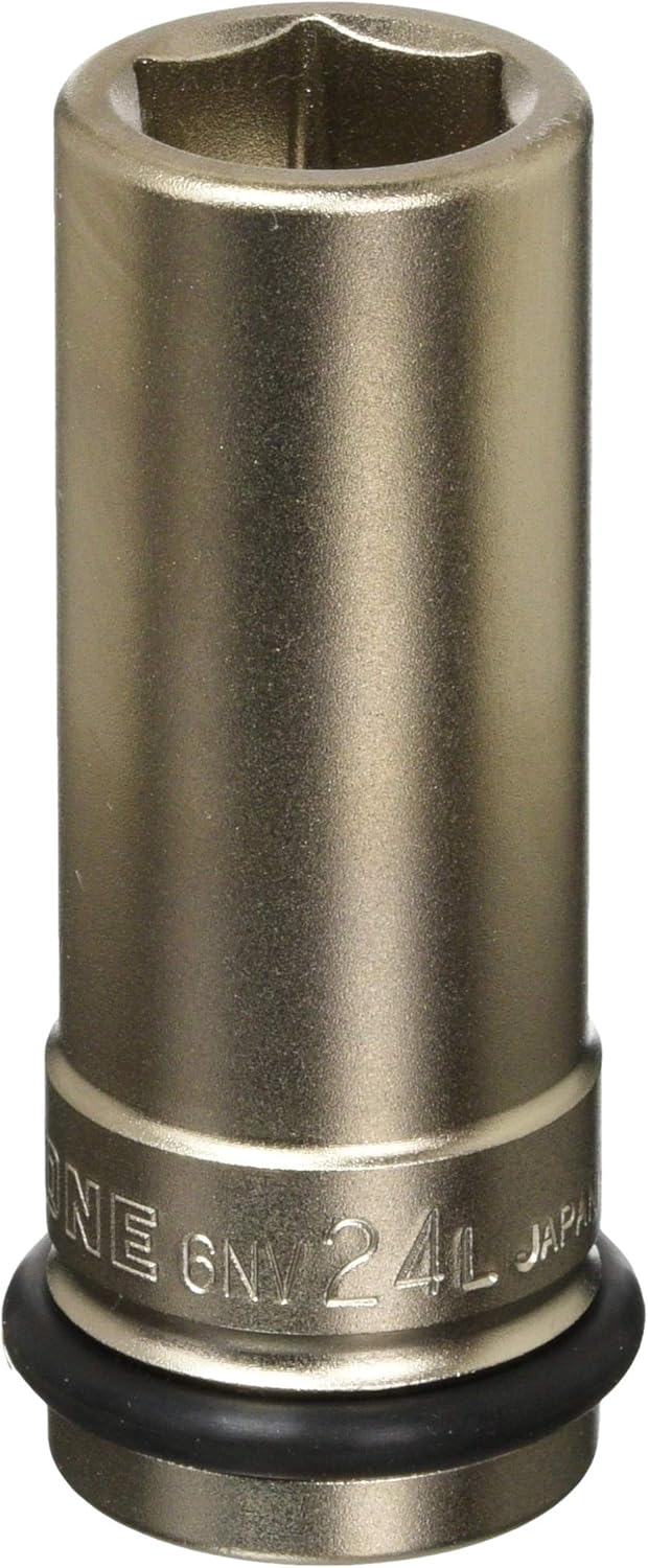Amazon | トネ(TONE) インパクト用ロングソケット 差込角19.0mm(3/4") HP6NV-24L 二面幅24mm | DIY・工具・ガーデン