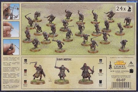 Uruk-Hai Scouts - Lord of the Rings - Games Workshop: Amazon.co.uk ...
