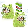 Amazon.com: ArtCreativity Frog Bubble Machine Set for Kids - 2 Pack ...