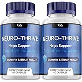 Amazon.com: Neuro Thrive Brain Supplement Capsules – NeuroThrive Pills, Neuro Thrive Cognitive ...