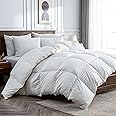 Amazon.com: BPC Feather Down Fibers Comforter King Size, Hotel-Style ...