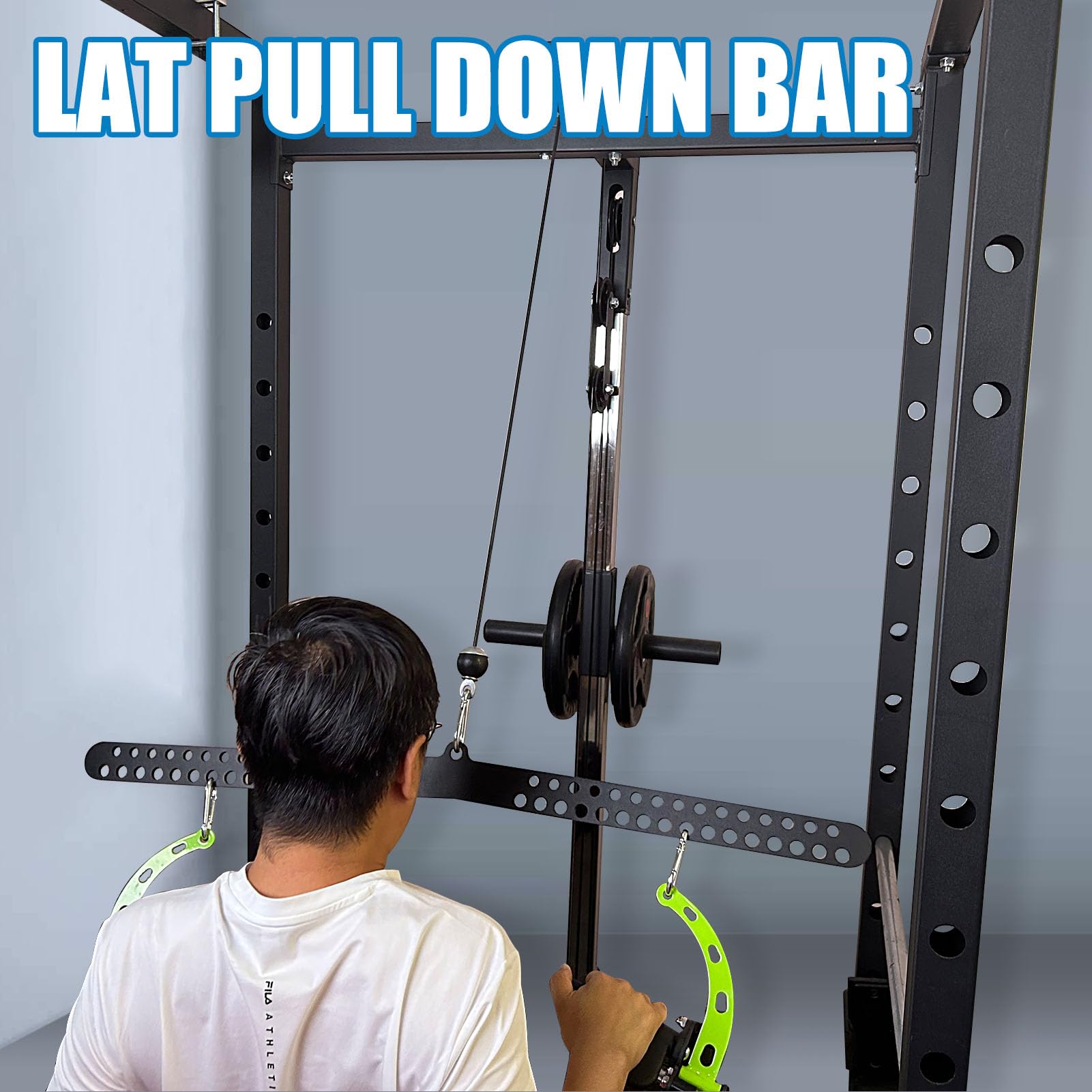 Mua KORIKAHM Multi-Grip LAT Pull Down Bar for Home Gym Fitness ...