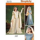 Amazon.com: SIMPLICITY Patterns 1137 Misses' Medieval Fantasy Costumes ...