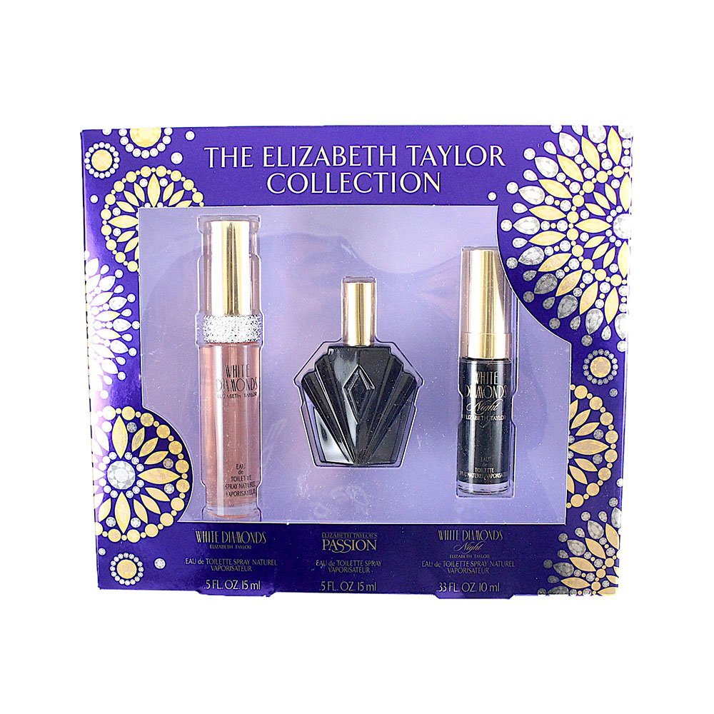 Amazon.com : Elizabeth Taylor Fragrance Collection 4-Piece Set for ...