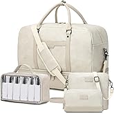 Amazon.com | CLUCI Duffle Bag for Business Travel, Weekender Puffer Carry On With Shoe ...