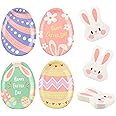 Amazon.com: Winoo Design Easter Plates and Napkins Disposable - 24 PK ...