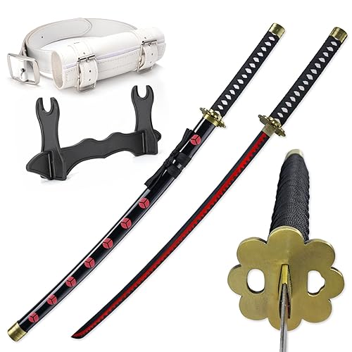 Zisu Carbon Steel Roronoa Zoro Sword, Shusui Katana for Cosplay ...